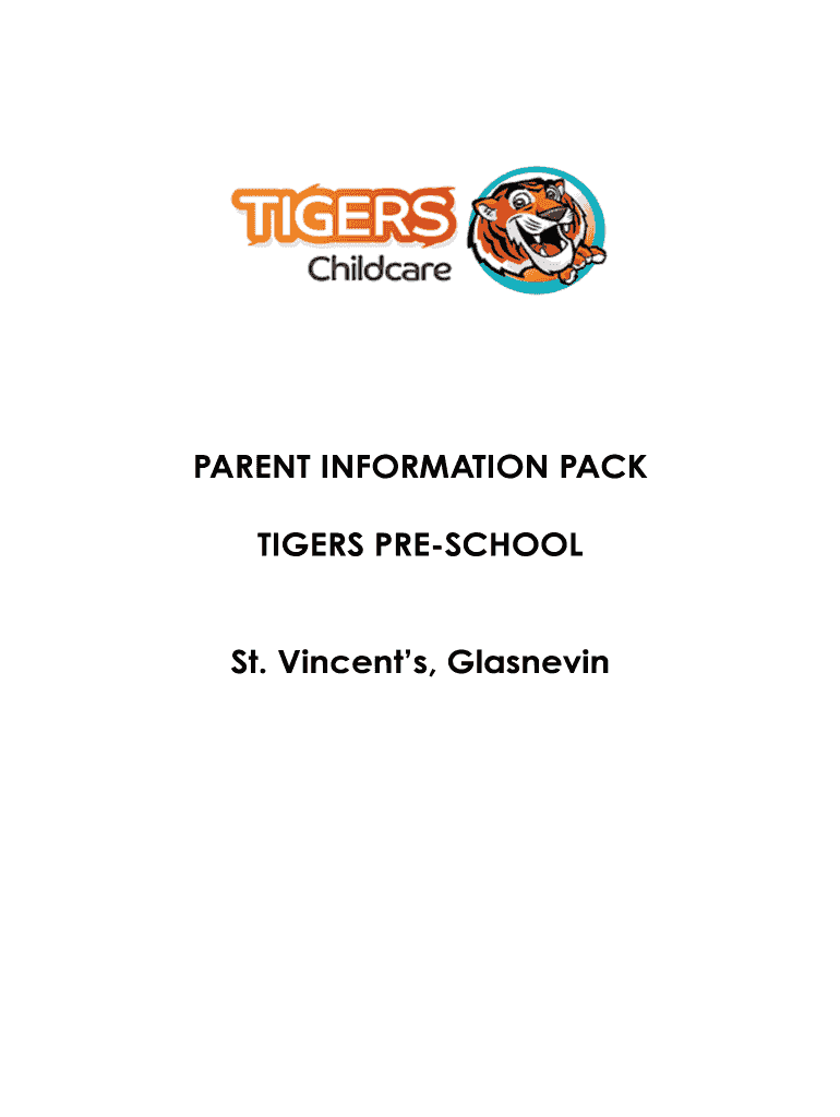 Fillable Online TIGERS PRE-SCHOOL Fax Email Print - pdfFiller