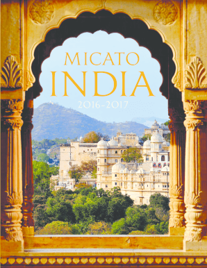 Fillable Online My parents, Felix and Jane Pinto, founded Micato ...