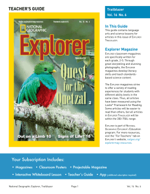 Fillable Online Explorer Magazine Fax Email Print - pdfFiller