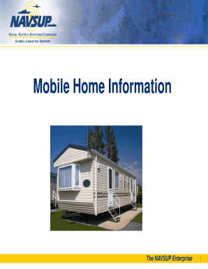 Fillable Online Mobile Home Information Fax Email Print - pdfFiller