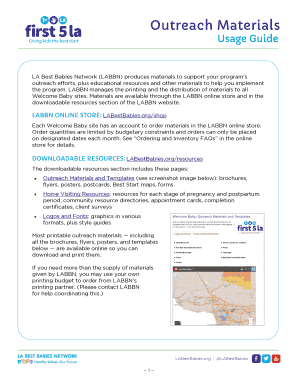 Fillable Online Outreach Materials Fax Email Print - pdfFiller