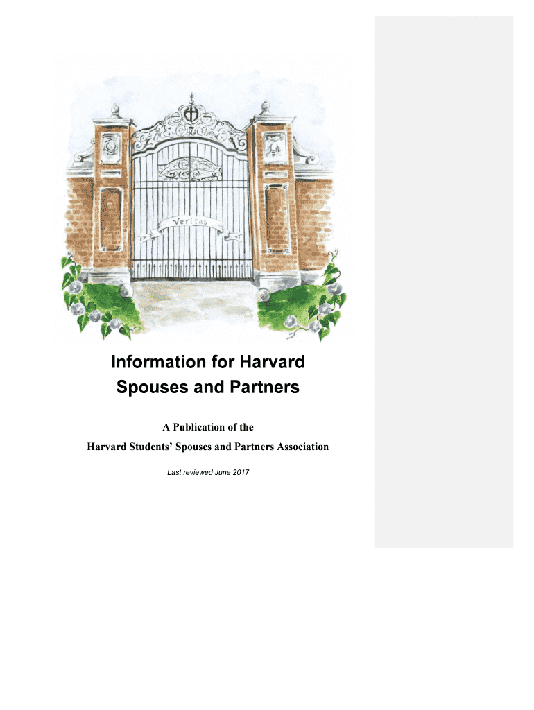 Fillable Online Information for Harvard Fax Email Print - pdfFiller
