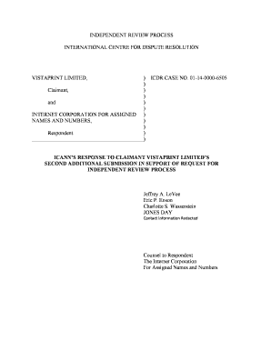 Fillable Online INDEPENDENT REVIEW PROCESS Fax Email Print - pdfFiller