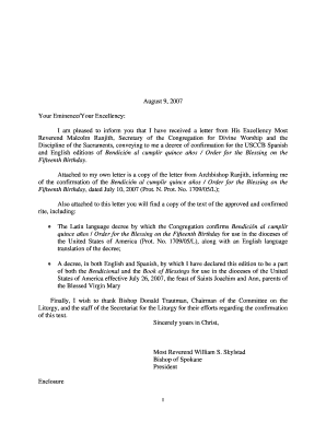 Your Excellency - Fill Online, Printable, Fillable, Blank | pdfFiller