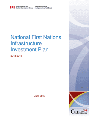 Fillable Online National First Nations Fax Email Print - pdfFiller