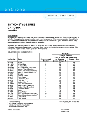 Fillable Online ENTHONE 50-SERIES Fax Email Print - pdfFiller