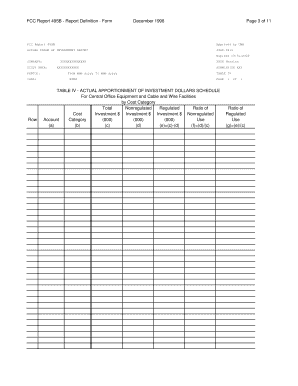 Fillable Online FCC Report 495B - Report Definition - Form Fax Email ...