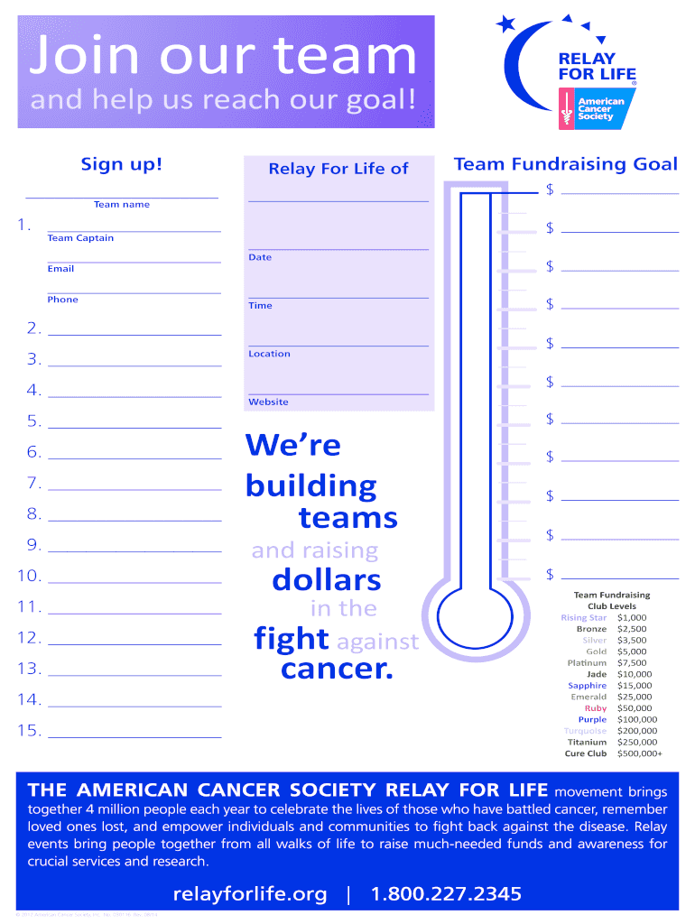 Fillable Online and help us reach our goal Fax Email Print - pdfFiller