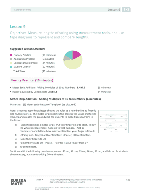 Fillable Online Objective: Measure lengths of string using measurement ...
