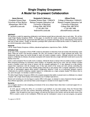 Fillable Online Single Display Groupware: Fax Email Print - pdfFiller