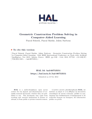 Fillable Online Geometric Construction Problem Solving in Fax Email ...