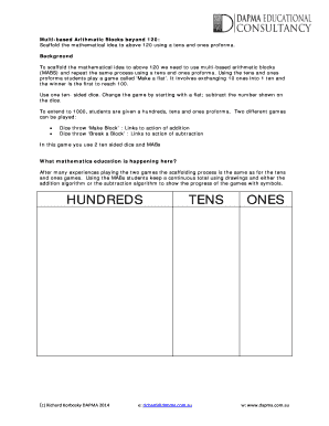Fillable Online Multi-based Arithmatic Blocks beyond 120: Fax Email ...