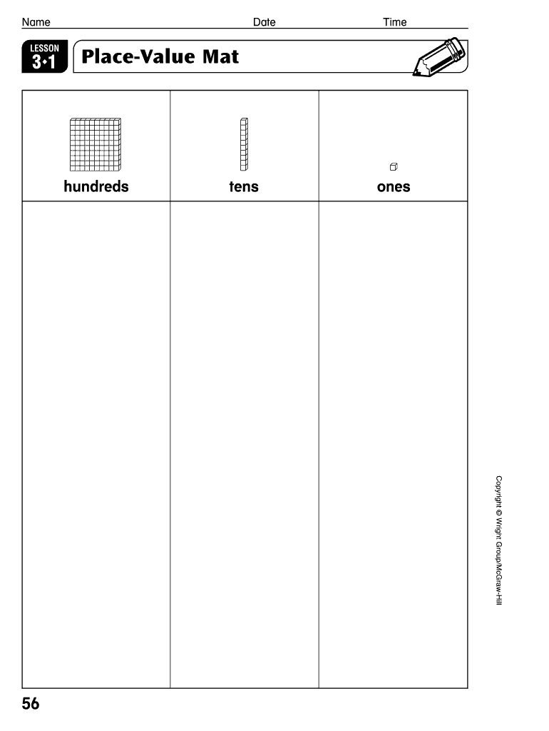 Fillable Online Place-Value Mat Fax Email Print - pdfFiller