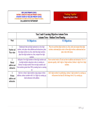 Fillable Online PARTNEY CHURCH OF ENGLAND PRIMARY SCHOOL Fax Email ...