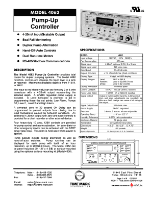 Fillable Online MODEL 4062 Fax Email Print - pdfFiller