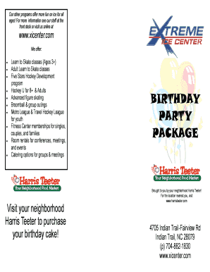 Fillable Online Our other programs offer more fun on ice for all Fax ...