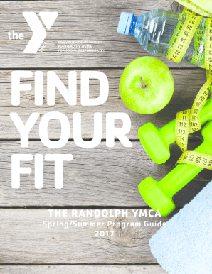 Fillable Online Spring/Summer Program Guide Fax Email Print - pdfFiller
