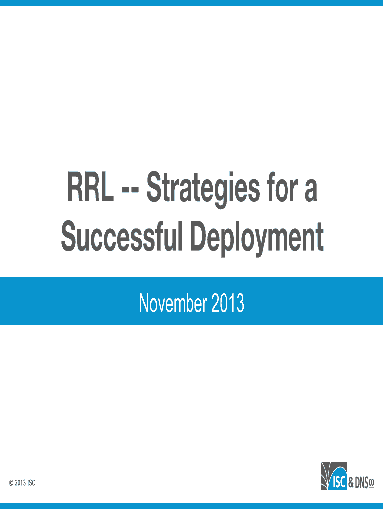 Fillable Online RRL -- Strategies for a Fax Email Print - pdfFiller