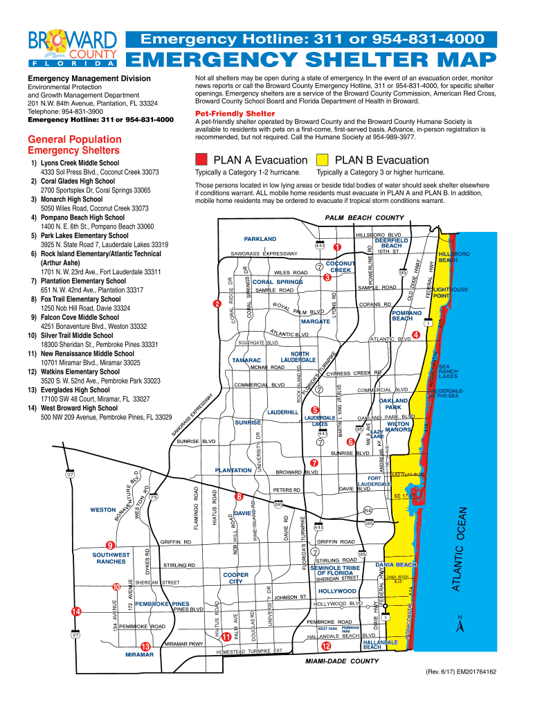 Fillable Online EMERGENCY SHELTER MAP Fax Email Print - pdfFiller