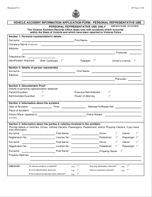 Fillable Online VP Form 1145 Fax Email Print - pdfFiller