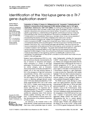 Fillable Online PRIORITY PAPER EVALUATION Fax Email Print - pdfFiller