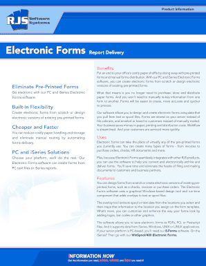 Fillable Online Eliminate Pre-Printed Forms Fax Email Print - pdfFiller