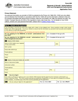 Fillable Online Form 853 Fax Email Print - pdfFiller