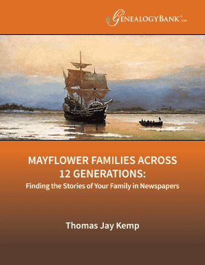 Fillable Online MAYFLOWER FAMILIES ACROSS Fax Email Print - pdfFiller