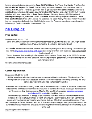 Fillable Online funeral acknowledgements sample Fax Email Print - pdfFiller