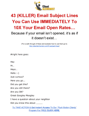 Killer Lines 43 - Fill Online, Printable, Fillable, Blank | pdfFiller