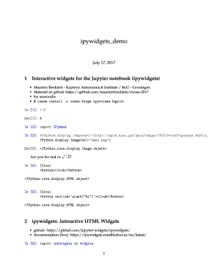 Ipywidgets Pdf - Fill Online, Printable, Fillable, Blank | pdfFiller