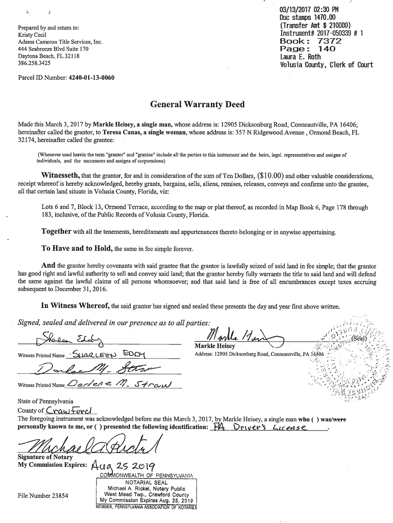 Fillable Online Doc stamps 1470 Fax Email Print - pdfFiller