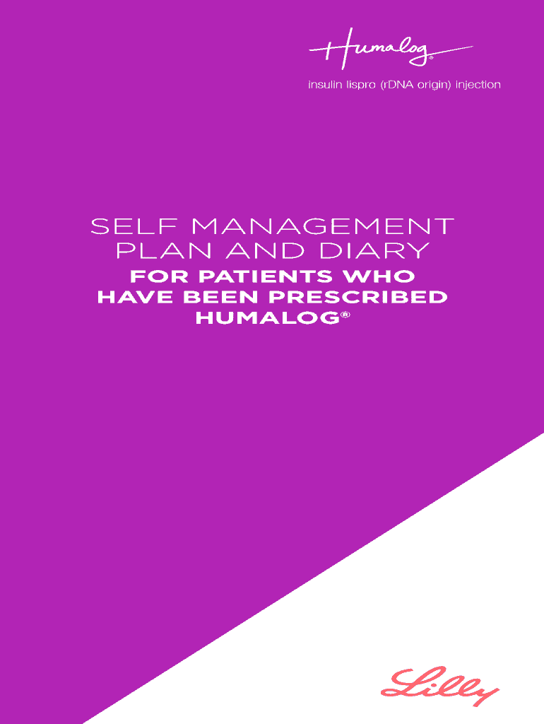 Fillable Online You have been prescribed Humalog Fax Email Print ...