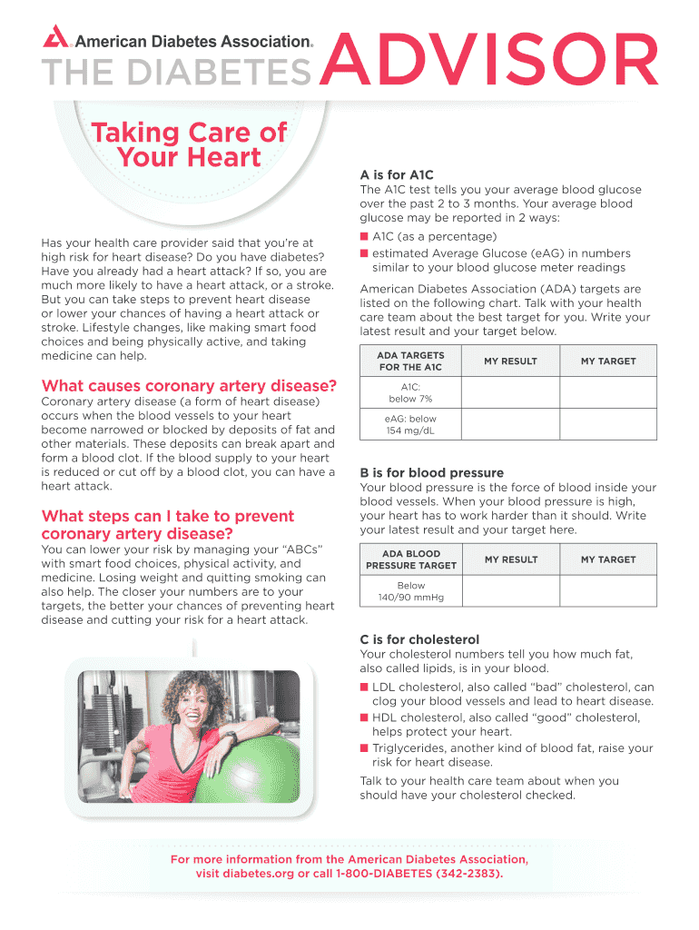 Fillable Online A is for A1C Fax Email Print - pdfFiller