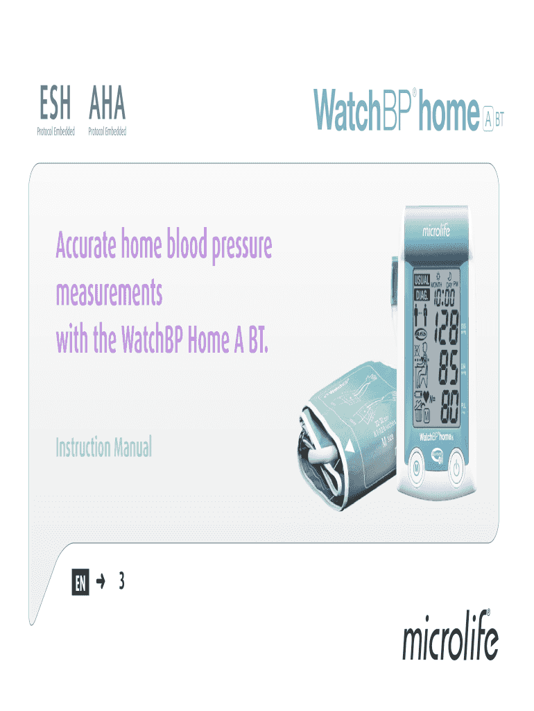 Fillable Online Accurate home blood pressure Fax Email Print - pdfFiller