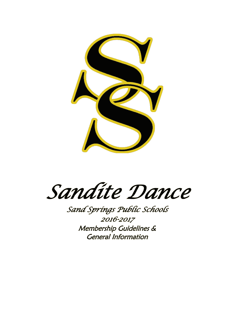 Fillable Online Sandite Dance Fax Email Print - pdfFiller