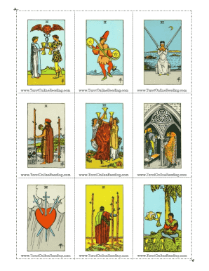 Tarot Deck Pdf - Fill Online, Printable, Fillable, Blank | pdfFiller
