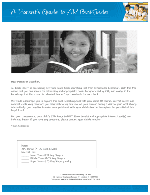 Fillable Online slp5 somerset org AR BookFinder is an exciting new web ...