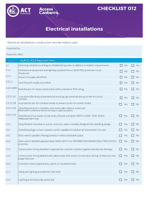 As Nzs 3012 - Fill Online, Printable, Fillable, Blank | pdfFiller