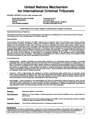 Fillable Online SECURITY OFFICER, G-3 (For roster purposes only) Fax ...