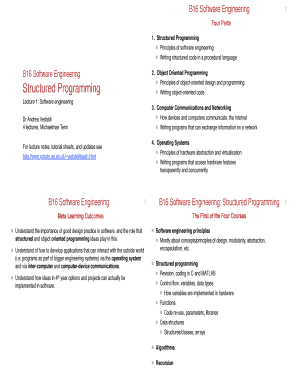 Fillable Online B16 Software Engineering Fax Email Print - pdfFiller
