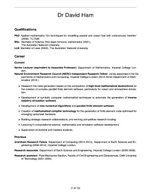 Fillable Online Dr David Ham Fax Email Print - pdfFiller