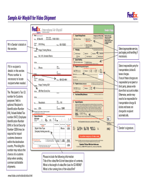Fillable Online FedEx Envelope and FedEx Pak Fax Email Print - pdfFiller