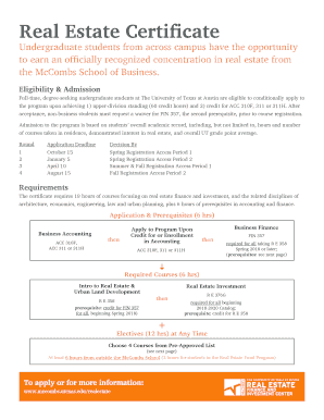 Fillable Online Real Estate Certificate Fax Email Print - pdfFiller