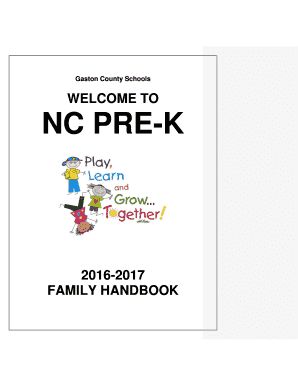 Fillable Online NC PRE-K Fax Email Print - pdfFiller