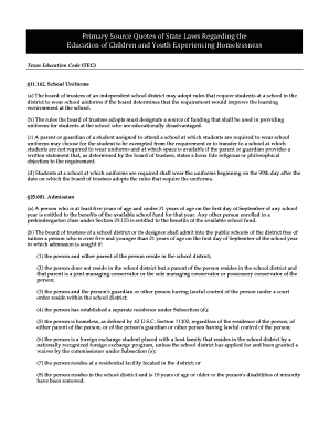 Fillable Online Texas Education Code (TEC) Fax Email Print - pdfFiller