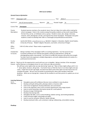 Fillable Online to Course: Fax Email Print - pdfFiller