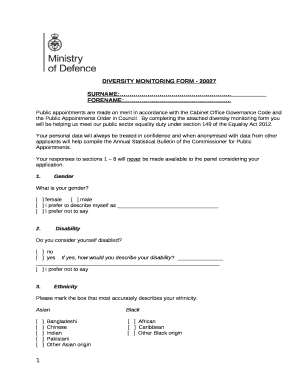 DIVERSITY MONITORING - 20027 - publicappointments cabinetoffice gov Doc ...