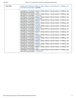 Fillable Online HUD-5382 Fax Email Print - pdfFiller