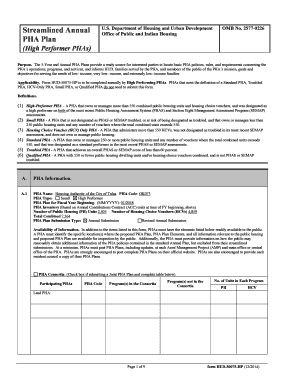 Fillable Online Form HUD-50075-HP is to be completed annually by High ...